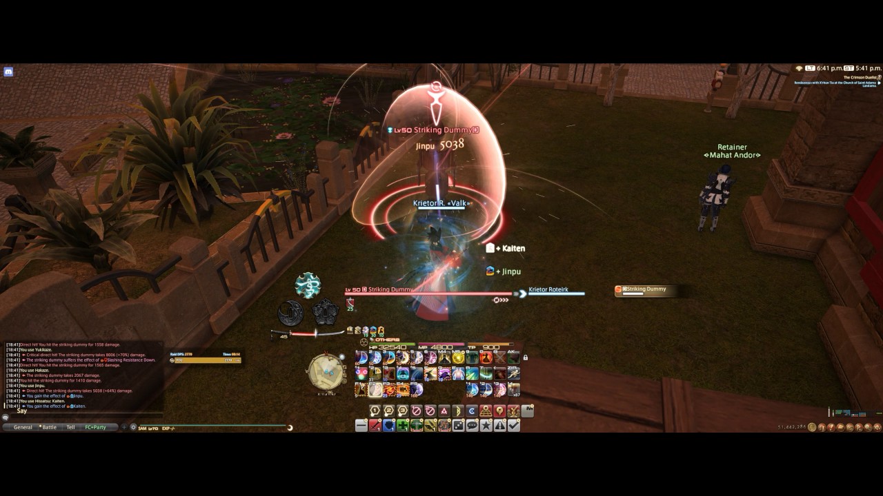 FFXIV SAM: 1 Sen Opener V2 - YouTube