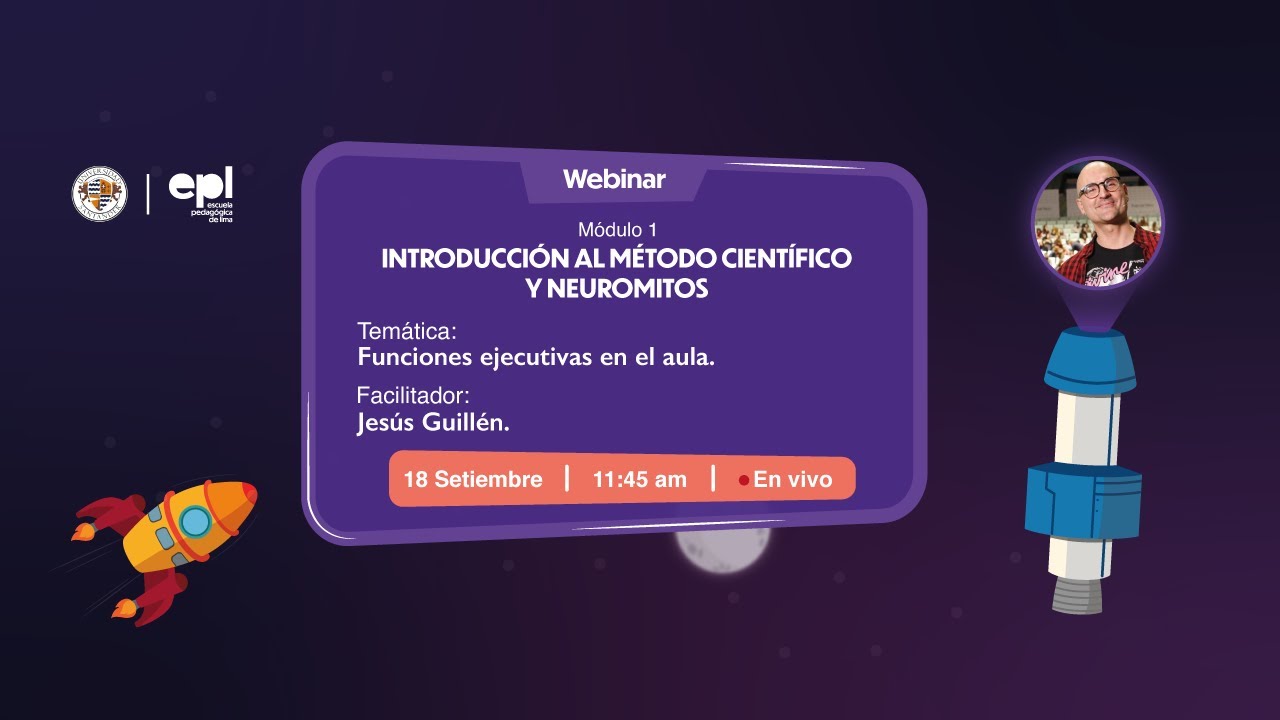 Webinar - Funciones Ejecutivas en el aula - YouTube