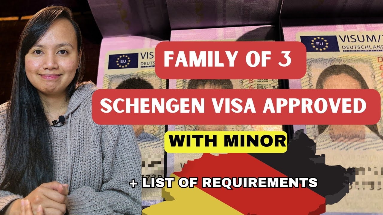A Mom and 2 minor Kids' Schengen Visa Success! Tips and Requirements ...
