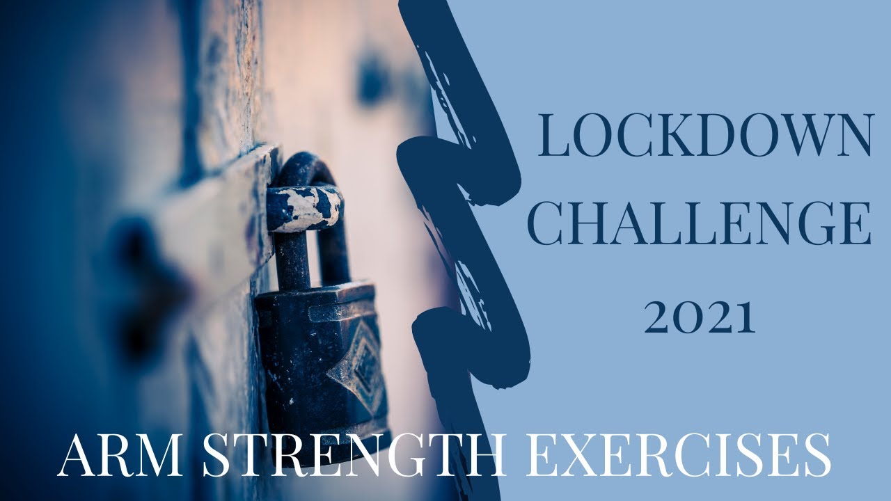 Strength exercises for arms - PG Lockdown Challenge 2021 - YouTube