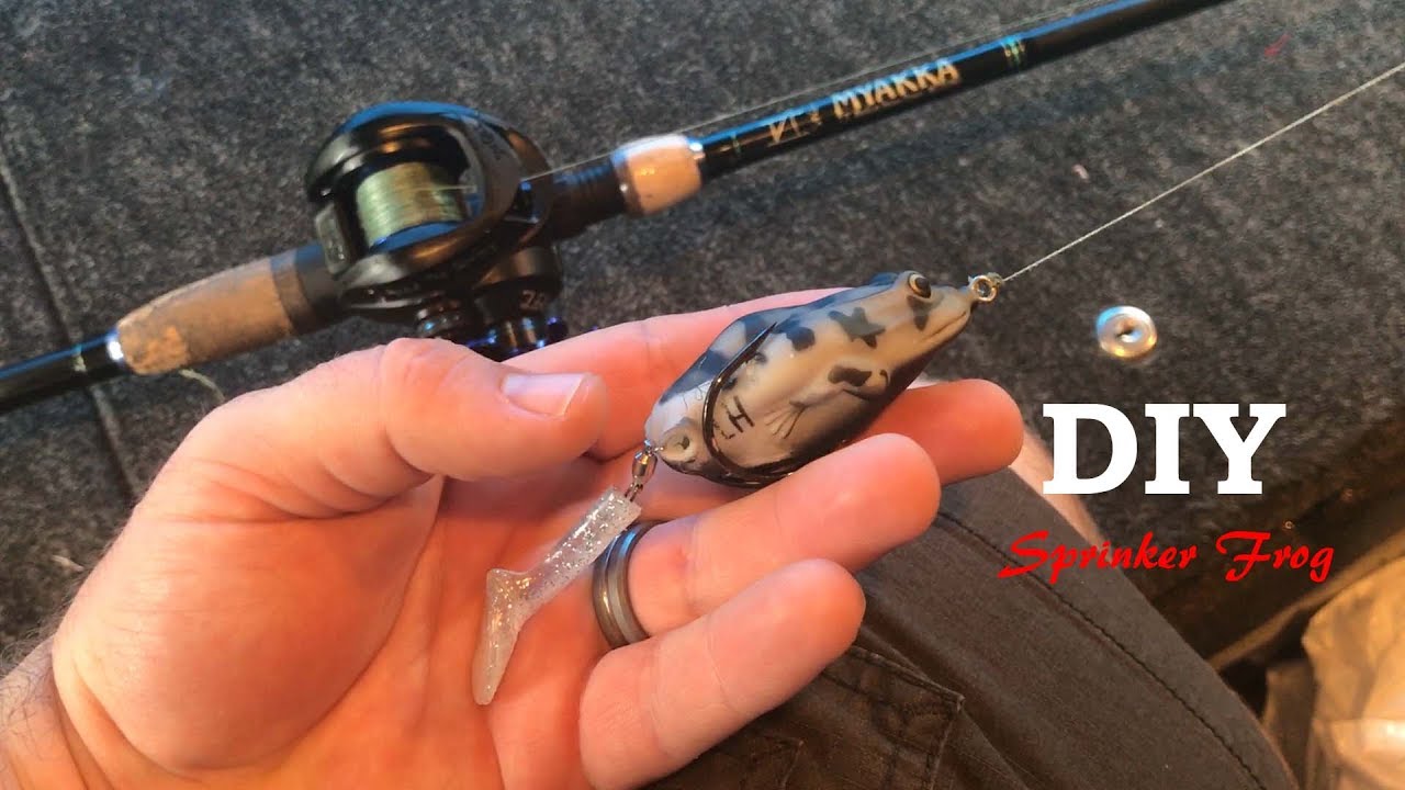 DIY Sprinker Frog - YouTube