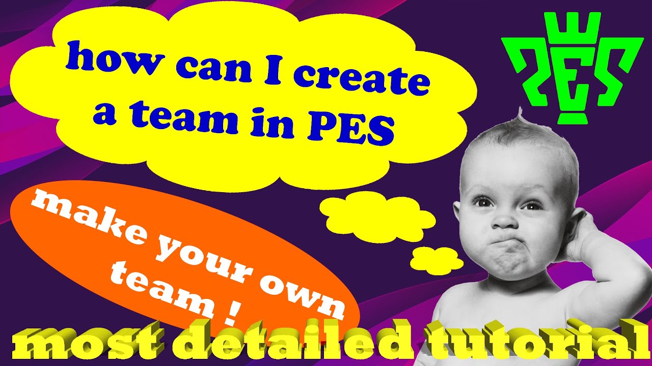 edit team PES 2021 and PES 2020 [TUTORIAL] how to make a team (most ...