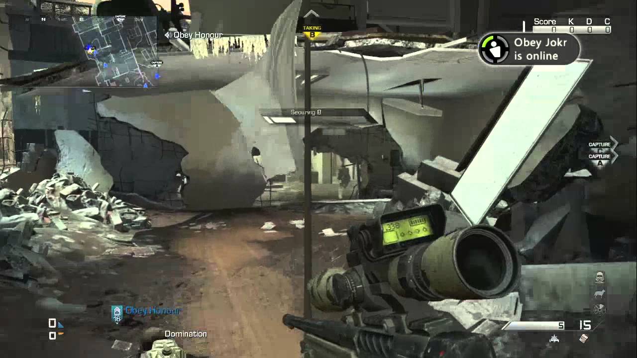 Cod: Ghosts My first sick clip - YouTube