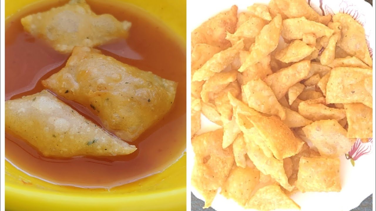 Potato stuffed diamond cut.. - YouTube