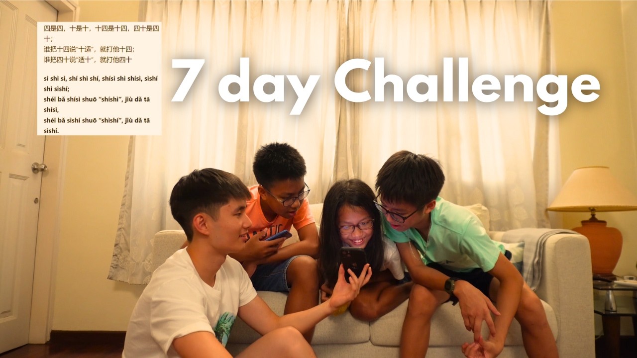 I tried learning Mandarin in 7 days - YouTube
