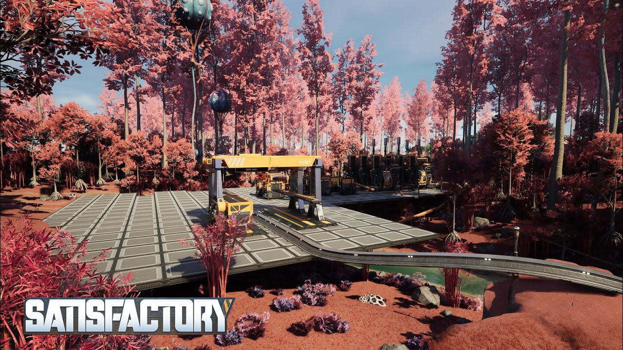 Working Toward Nuclear Power LIVE ~ Satisfactory (Stream) - YouTube