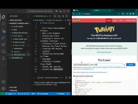 3 Intro to Python Servers (Flask) - YouTube