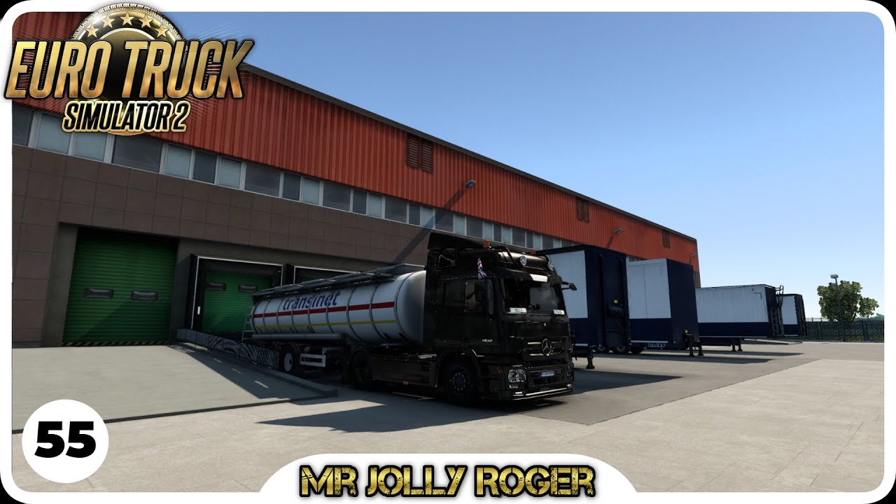 Euro Truck Simulator 2 | Ep55 | A real lorry driver plays! - YouTube