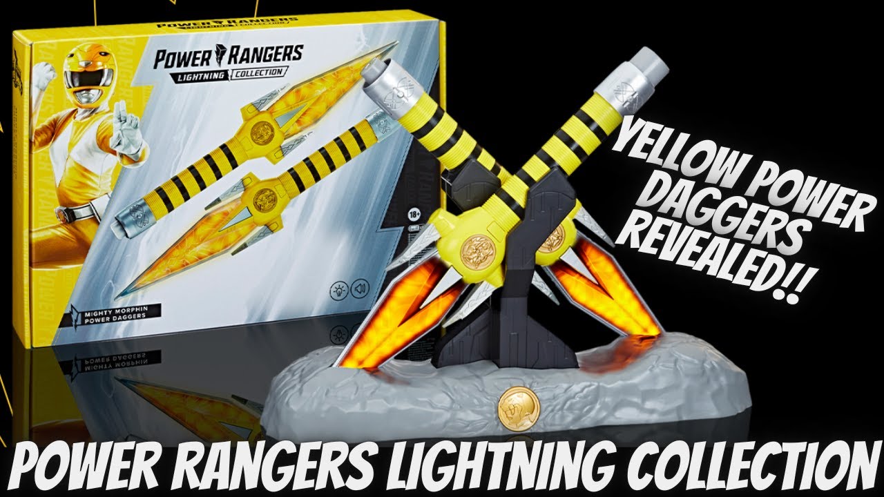 Power Rangers Lightning Collection Mighty Morphin Yellow Ranger Power ...