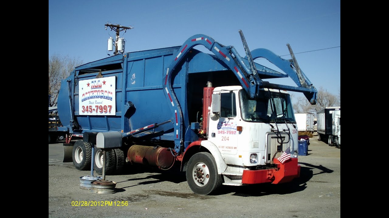 All American Waste Removal - Volvo Xpeditor Leach Millennium FL - YouTube
