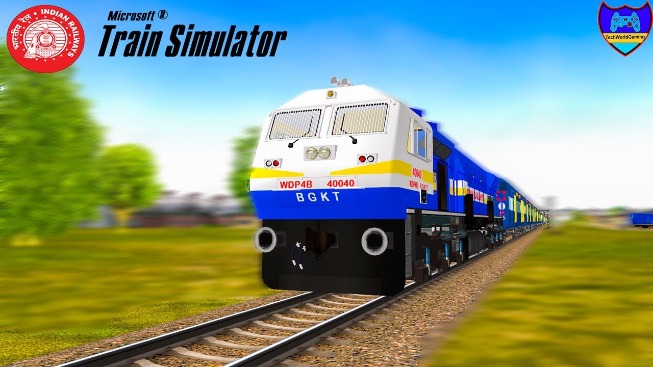 Highspeed Express Train Journey in MSTS Open Rails by TechWorldGaming ...