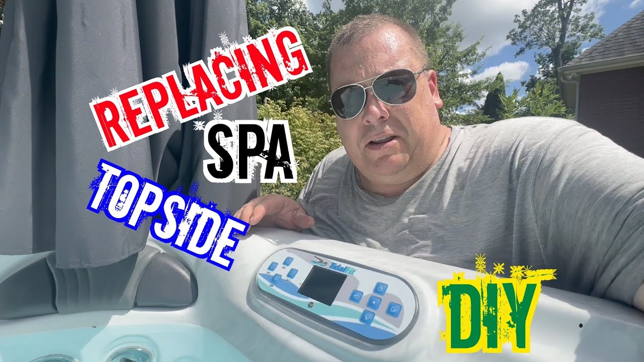 DIY How To Replace Hot Tub Topside Control Key Pad Spa Save Money Easy ...