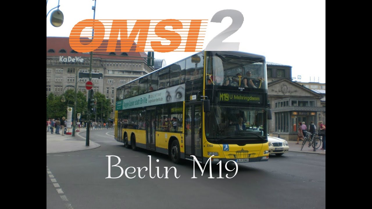 Omsi2: M19 (Berlin X10 Map) - YouTube