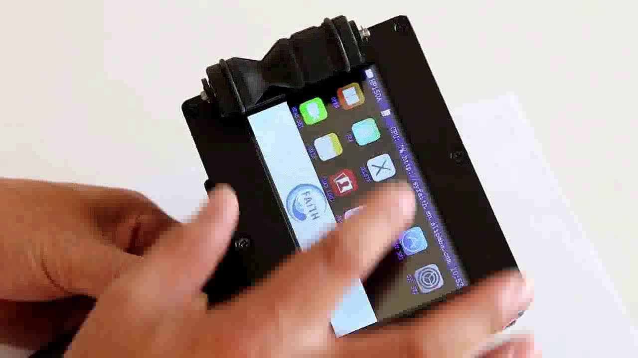 How to install the handheld inkjet printer - YouTube
