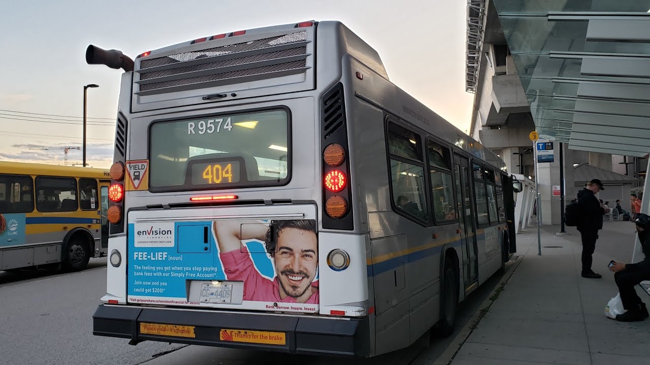 Translink CMBC 2009 NovaBus LFS 3rd gen R9574 - YouTube