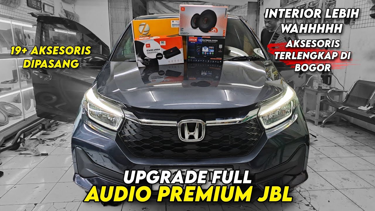 UPGRADE SEMUA AUDIO INTERIOR HONDA BRIO FACELIFT 2023‼️ - YouTube