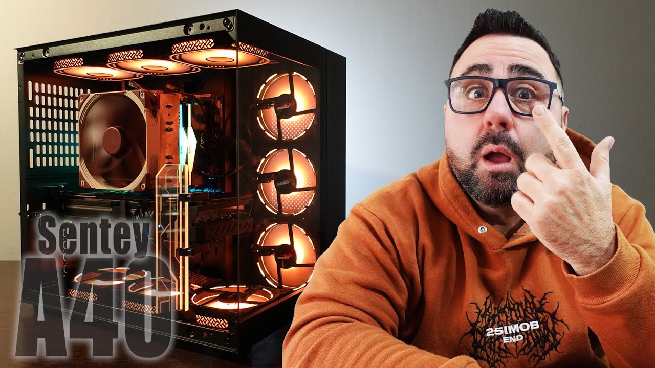 Nada mas Full - Gabinete Sentey A40 - YouTube