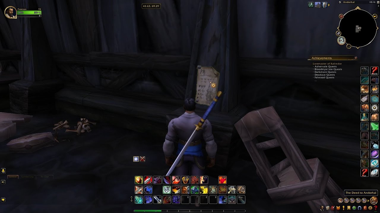The Deed to Andorhal WoW (Old Scholomance Unlocking) - YouTube