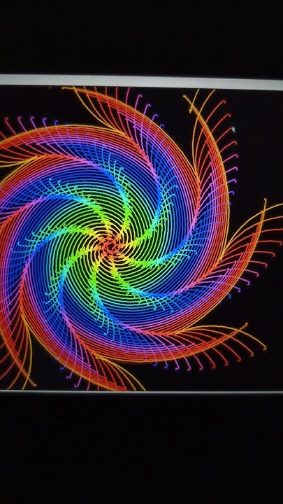 Amazing graphics 8 using python code.. - YouTube