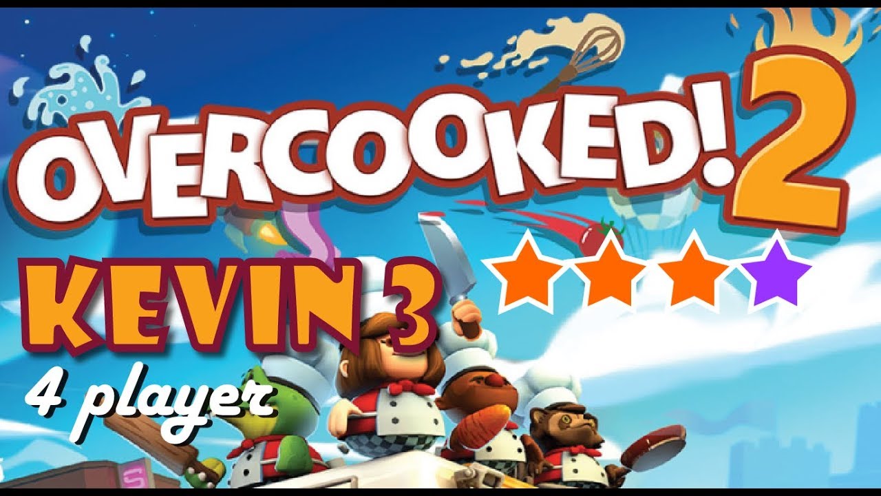 Overcooked 2 Kevin-3 4 stars 4 Player Co-op (Completed) - YouTube