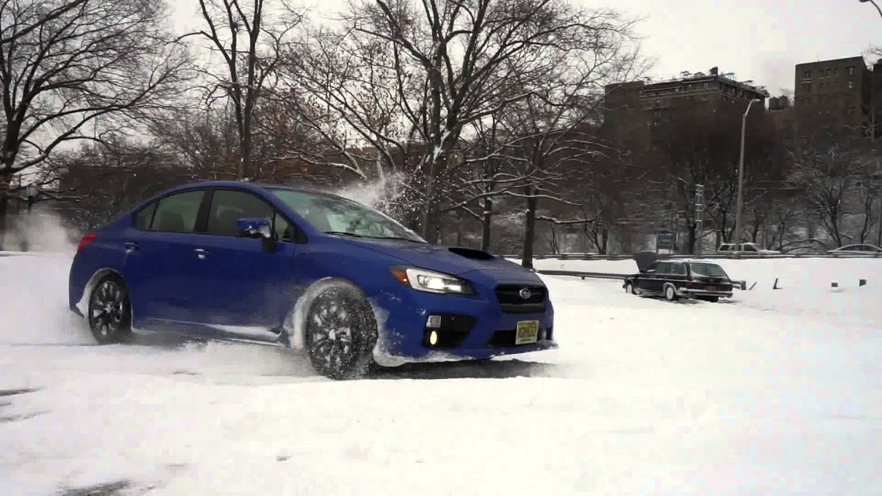 2015 Subaru WRX Donuts and Slides - YouTube