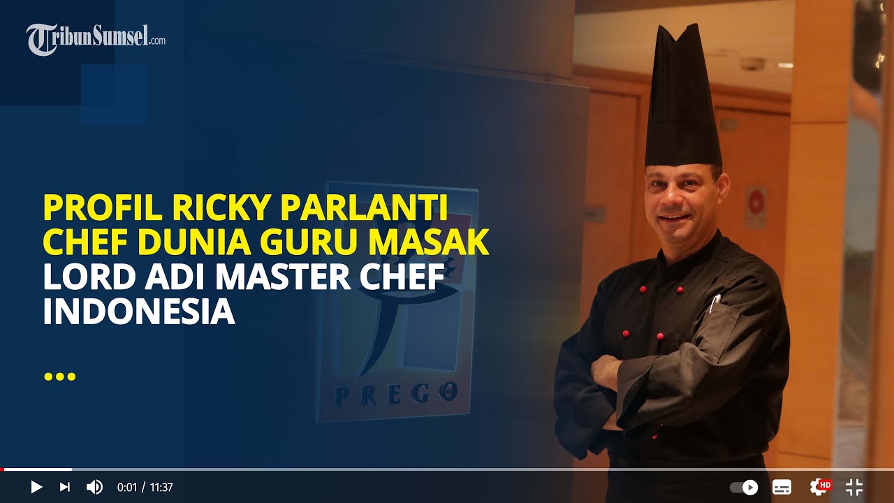 Profil Ricky Parlanti, Chef Dunia yang Merupakan Guru Masak Lord Adi ...