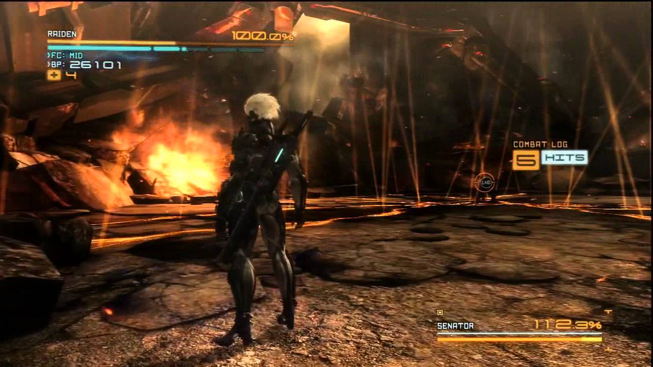 「Metal Gear Rising」 Chapter R-07d ~ "Final Boss: Senator Final" (Hard ...