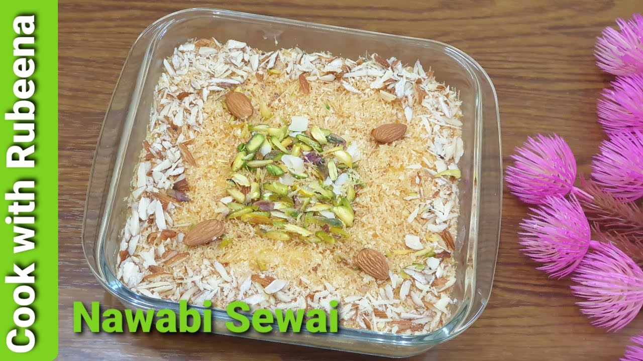 Nawabi Sewai Recipe | Eid Special Dessert Recipe | Methi Sewaiya - YouTube