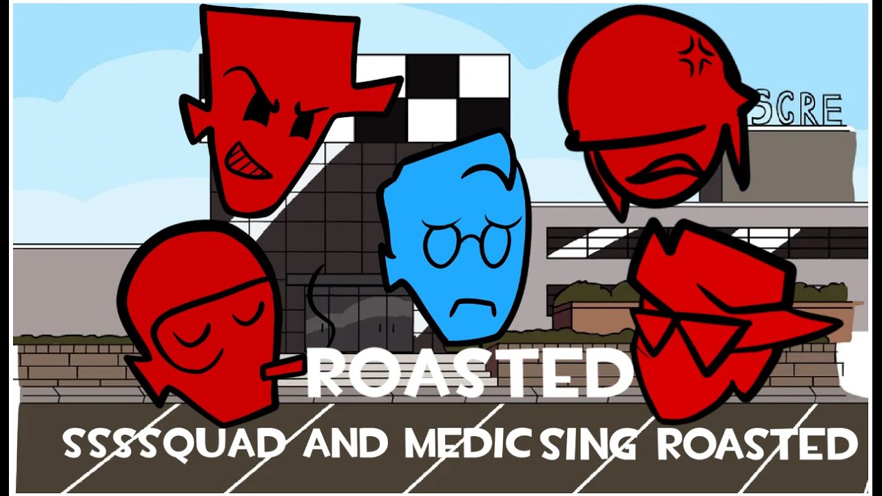 The SSSSQUAD roastin on a friday morning| [ FNF Roasted Vs Mann co ...