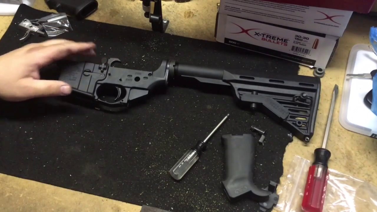 AR-15 DROP IN TRIGGER INSTALLATION ( James Madison Tactical )PART 1 ...
