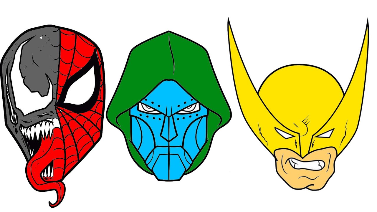How To Draw Dr. Doom | Step By Step | #marvel ,#spidermandrawing ,# ...