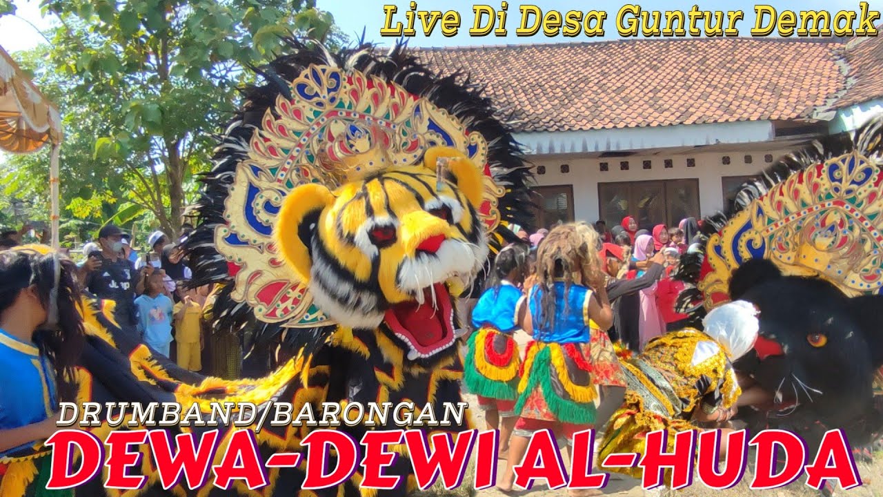 BARONGAN DEWA-DEWI AL-HUDA NGAMUK MAKAN SETAN SAMPE HABIS - DI DESA ...