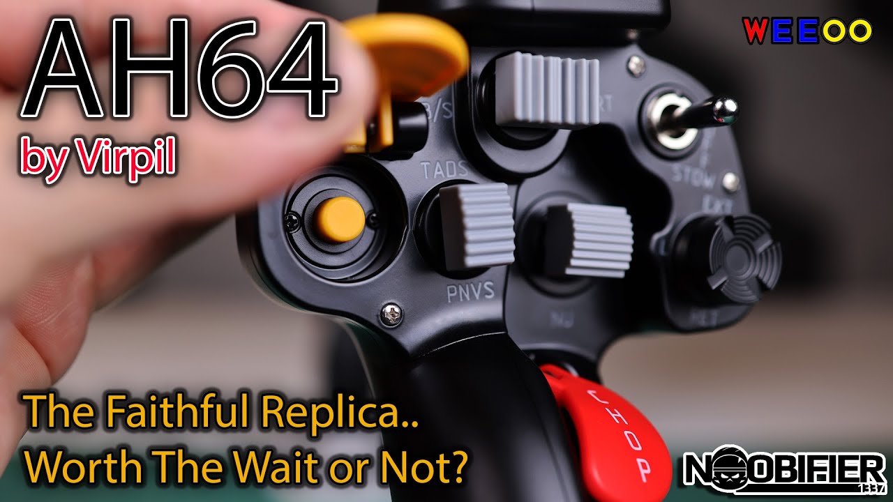 AH64 by Virpil - Worth The Wait? - Full Detailed Review - YouTube