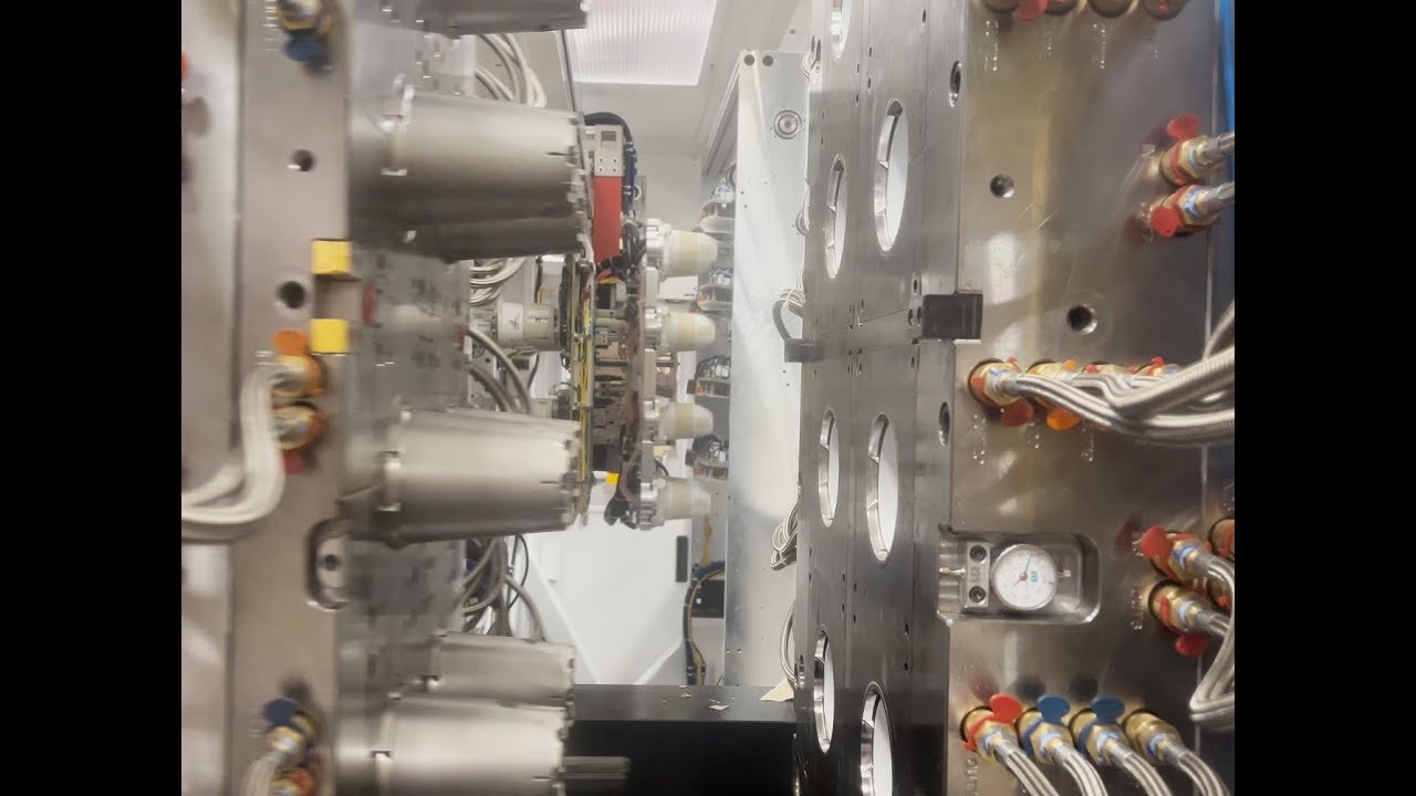 Sustainable Manufacturing 8-Cavity IML Injection Molding - YouTube