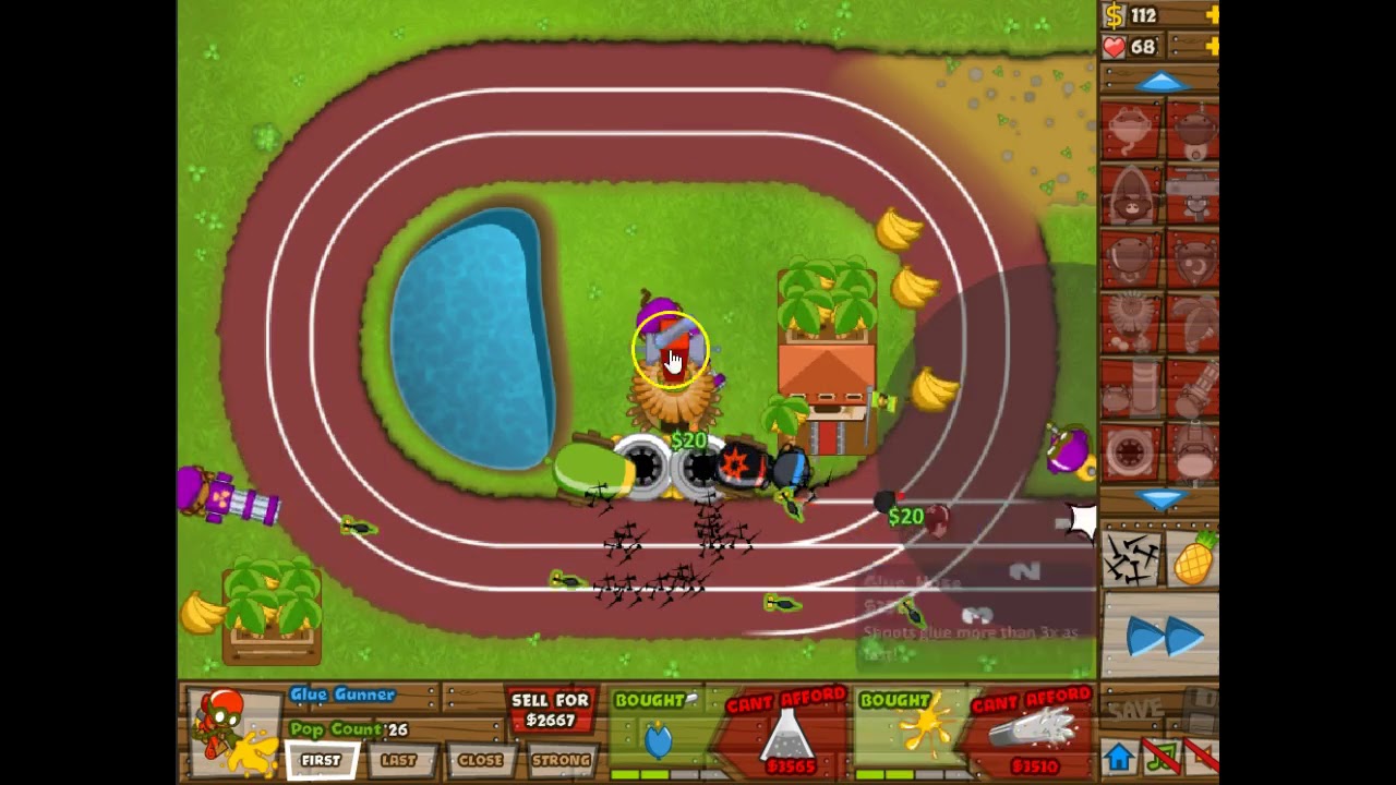 LETS PLAY - BTD5 BLOONS TD - LEVELS 1-85 - HARD - SPRINT - YouTube