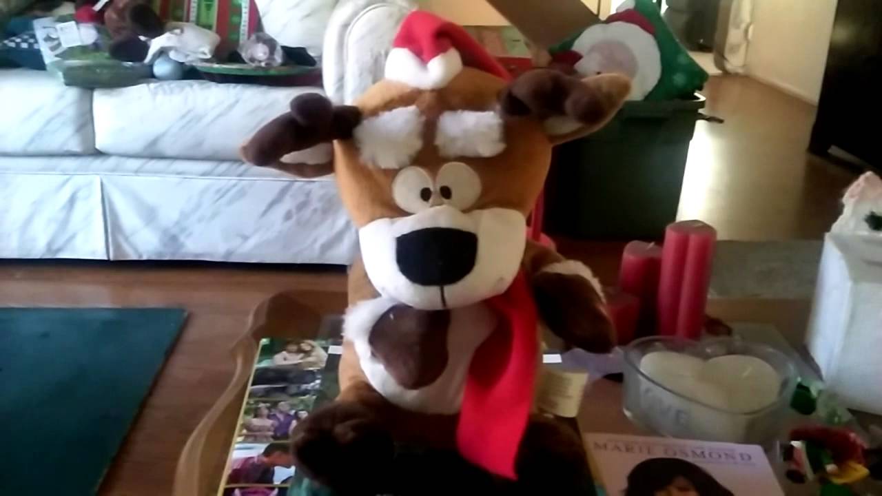 Singing and Dancing Reindeer - YouTube