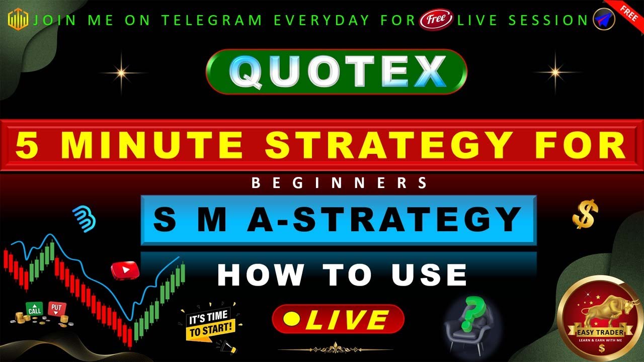 👉 Quotex 5 minute trading strategy for beginners | sma trading strategy ...