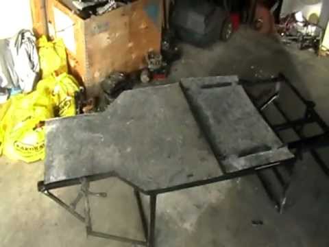 The making of the Go kart floor panel #2 - YouTube