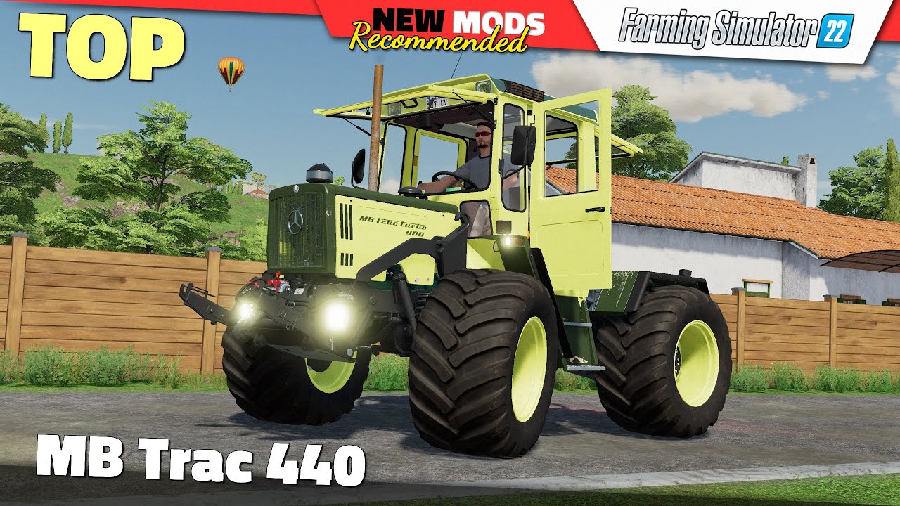 FS22 | Mercedes-Benz MB Trac 440 - Farming Simulator 22 Mods Review (2K ...