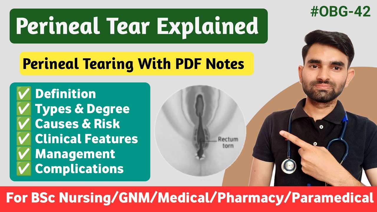 Perineal Tear During Childbirth | Types And Degree, Causes, Symptoms ...