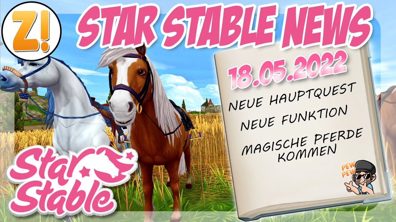 STAR STABLE NEWS: NEUE HAUPTQUEST! 💜 NEUE MAGISCHE PFERDE KOMMEN! STAR ...