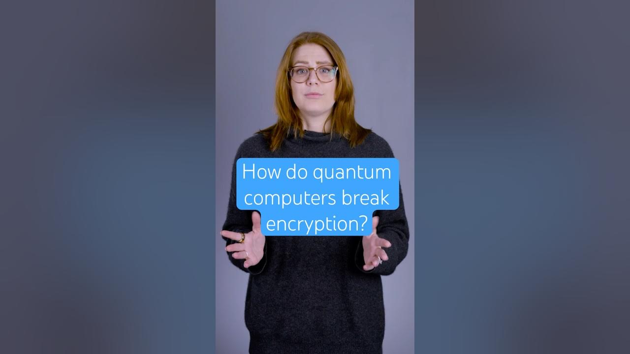 How do quantum computers break encryption? #quantum #quantumphysics #quantumcomputing - YouTube