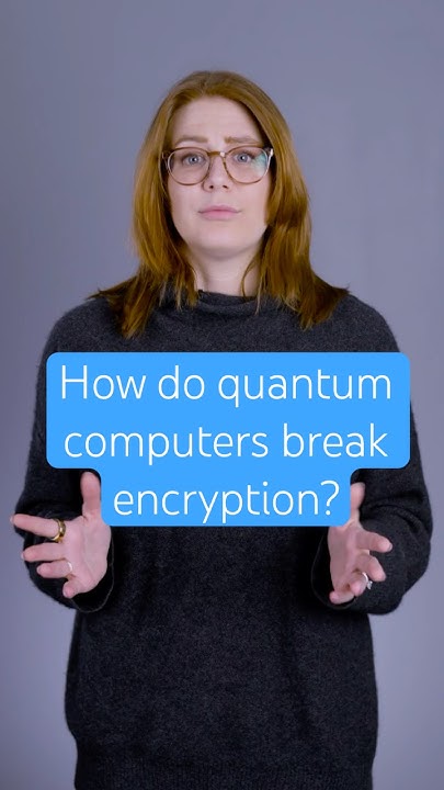 How do quantum computers break encryption? #quantum #quantumphysics #quantumcomputing - YouTube