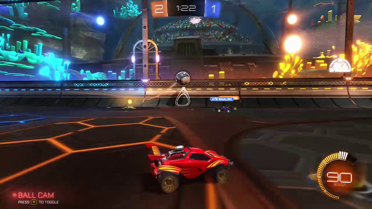 rocket league ariel goal - YouTube