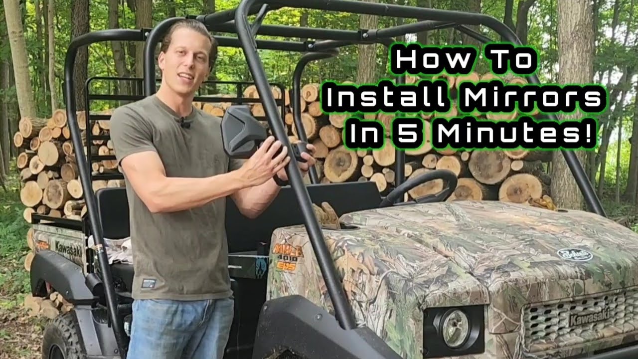 How To Install Side by Side Mirrors in 5 Minutes! - YouTube