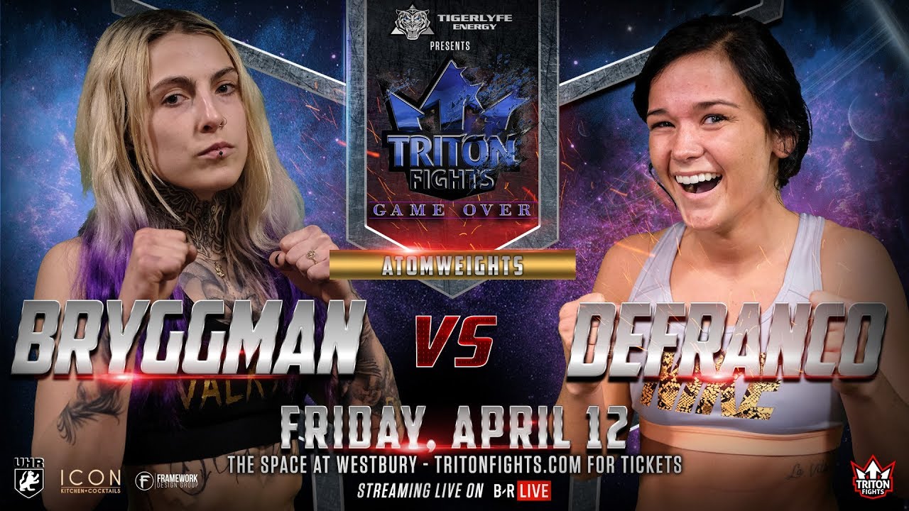 Triton Fights 12: Rebecca Bryggman vs. Alayna DeFranco - YouTube