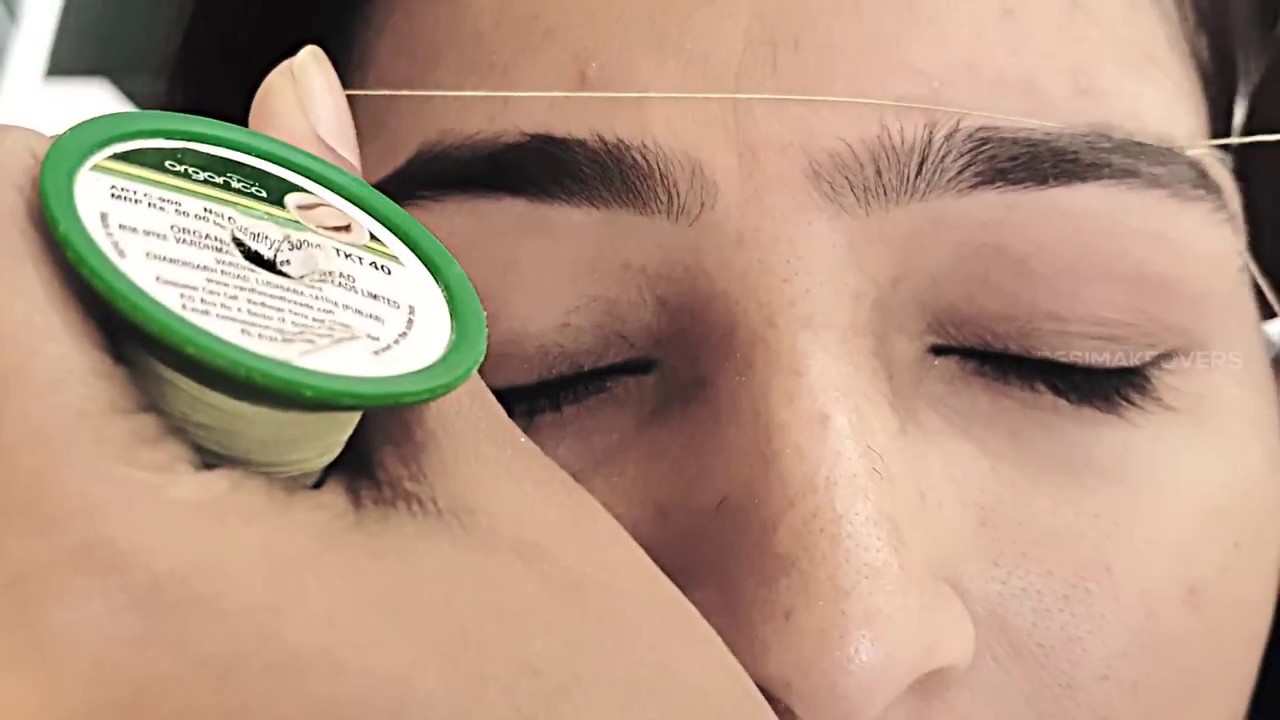 Eyebrow Shaping | Eyebrow Threading | NYNY Salon - YouTube