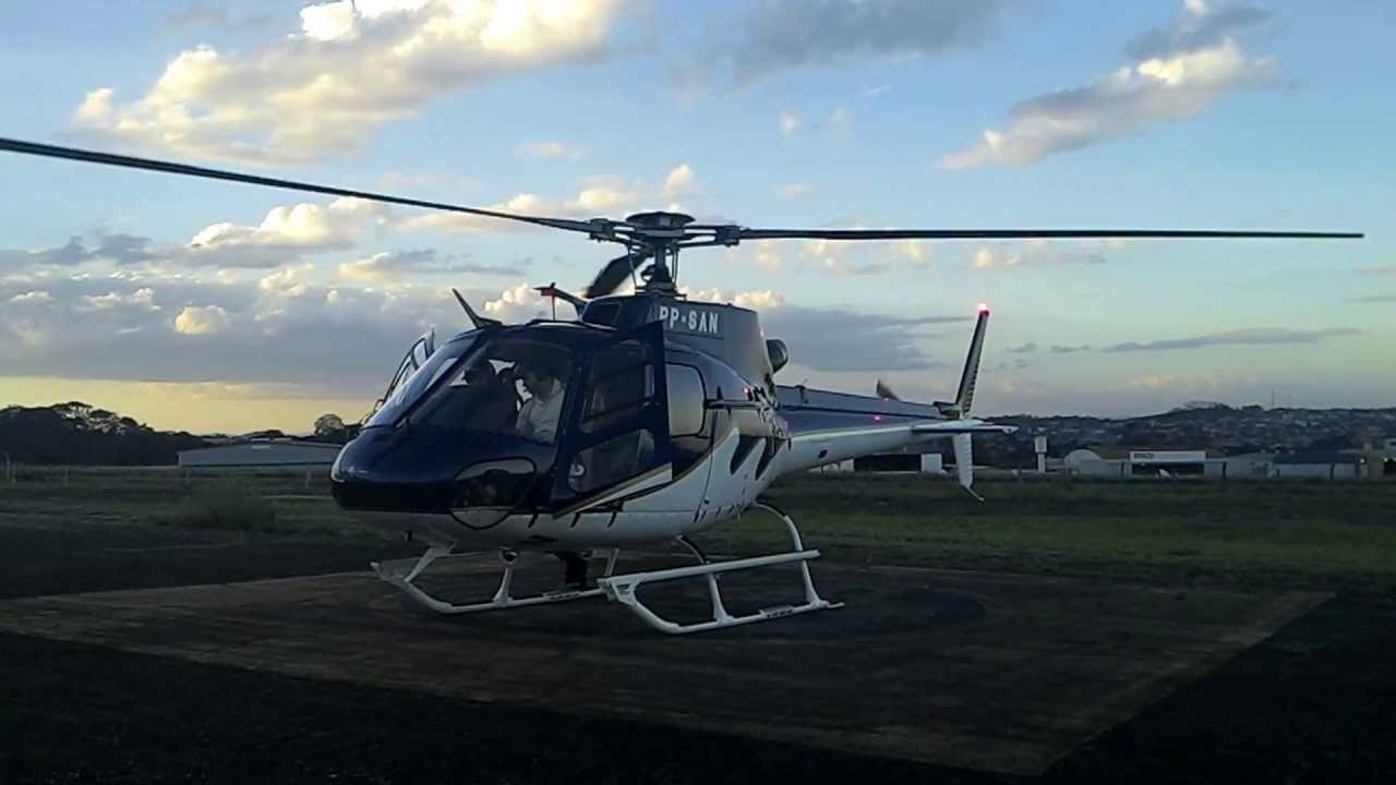 Acionamento Esquilo AS350 B2 em Goiânia - YouTube