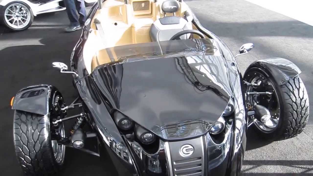 Campagna V13R 3 Wheeler powered by Harley-Davidson at LA Auto Show 2013 ...