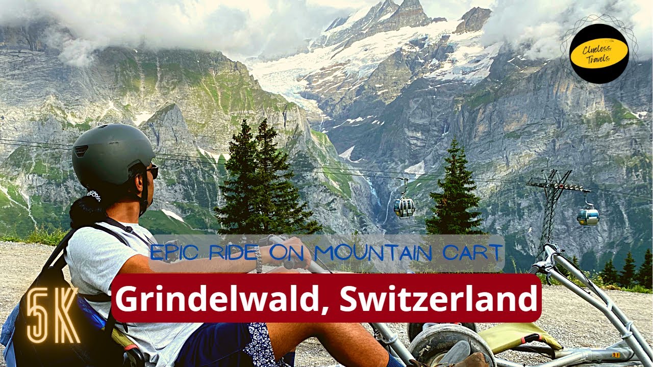 Mountain Cart Adventure in Grindelwald, Switzerland | Thrilling Ride in ...